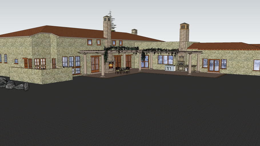 Tuscan style house | 3D Warehouse