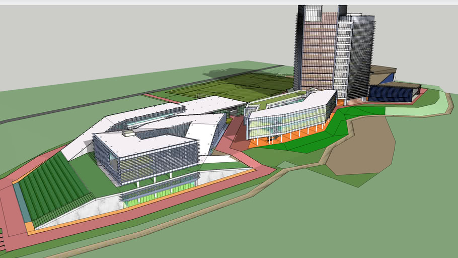 MODERN CAMPUS BUILDINGS | 3D Warehouse