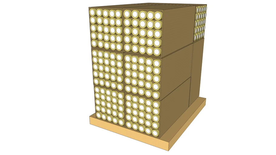 Tubes Pallet | 3D Warehouse