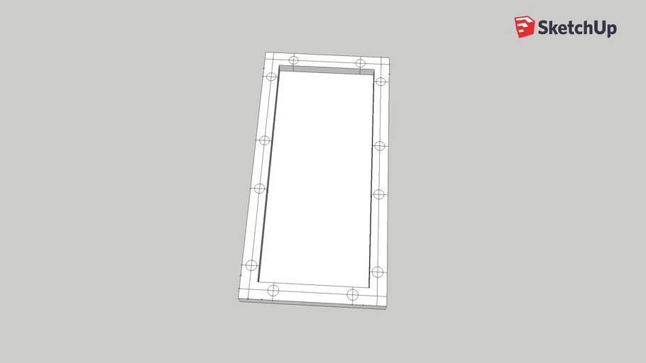 LED MATRIX 16x32 P10 | 3D Warehouse