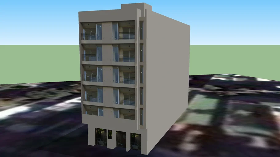 Edificio en 44, 14 y 15, La Plata. | 3D Warehouse
