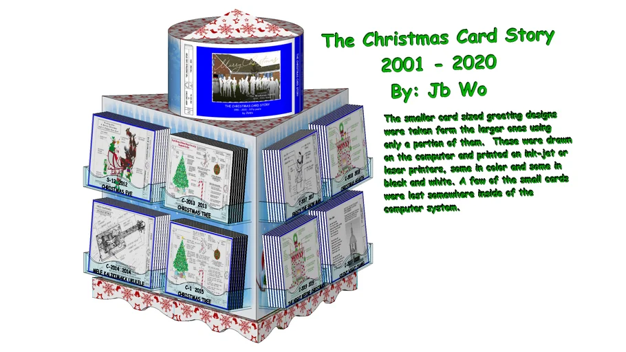 The Christmas Card Story 2001-2020 | 3D Warehouse