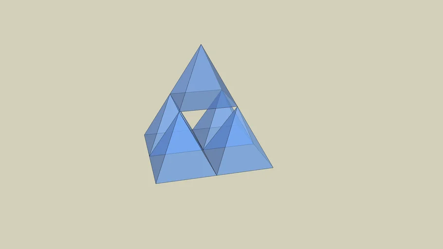 4' Glass Decorative Pyramid | 3D Warehouse