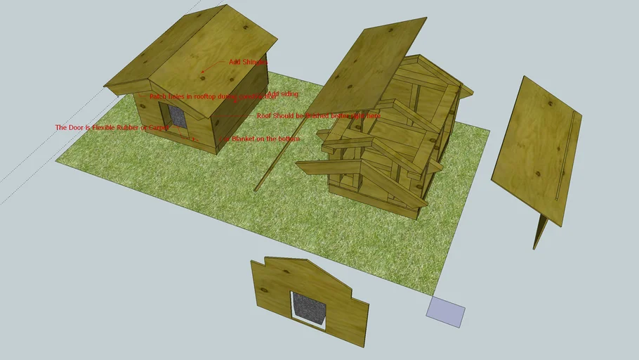Dog House (Incomplete) | 3D Warehouse