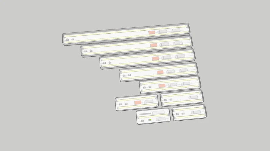 Fluorescent Light Fixtures | 3D Warehouse
