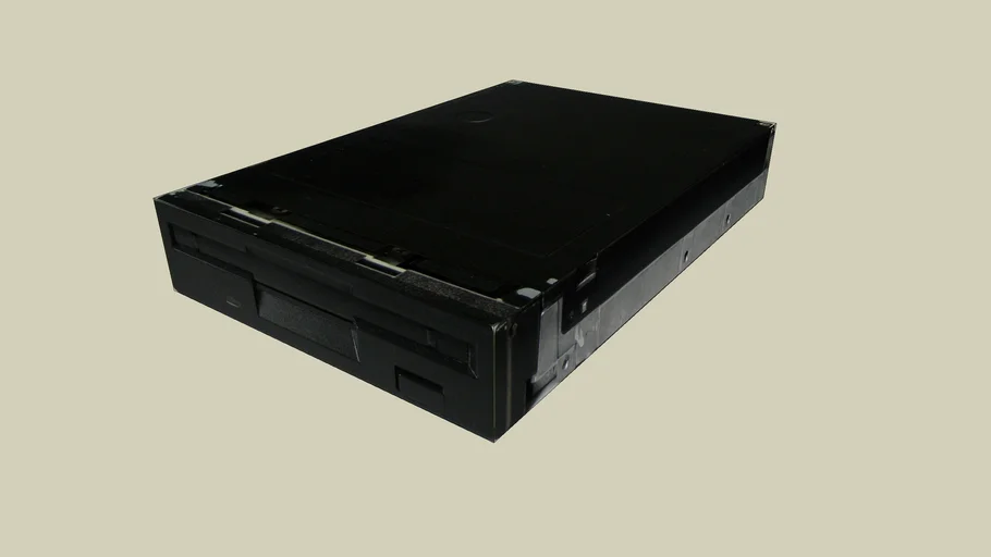 3.5'' Black Floppy Drive | 3D Warehouse