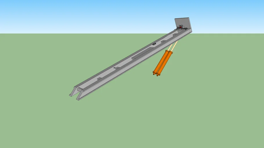 roll off truck set-up | 3D Warehouse