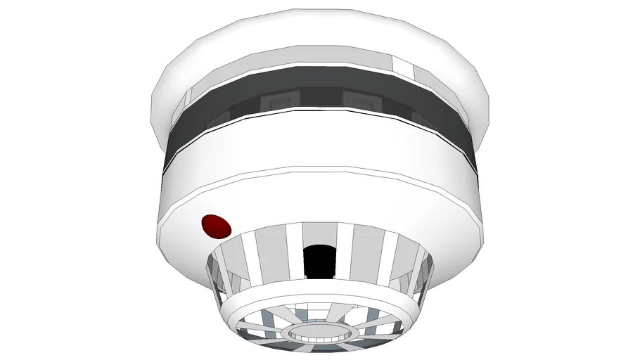 Apollo Discovery Sounder Beacon Base Heat Detector | 3D Warehouse