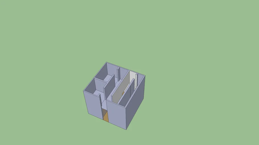 House ((Inside, No roof)) | 3D Warehouse