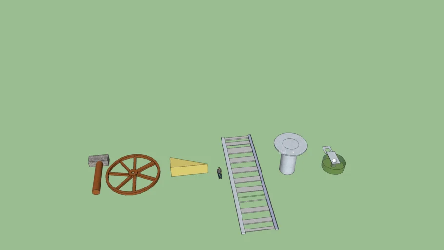 six simple machines | 3D Warehouse