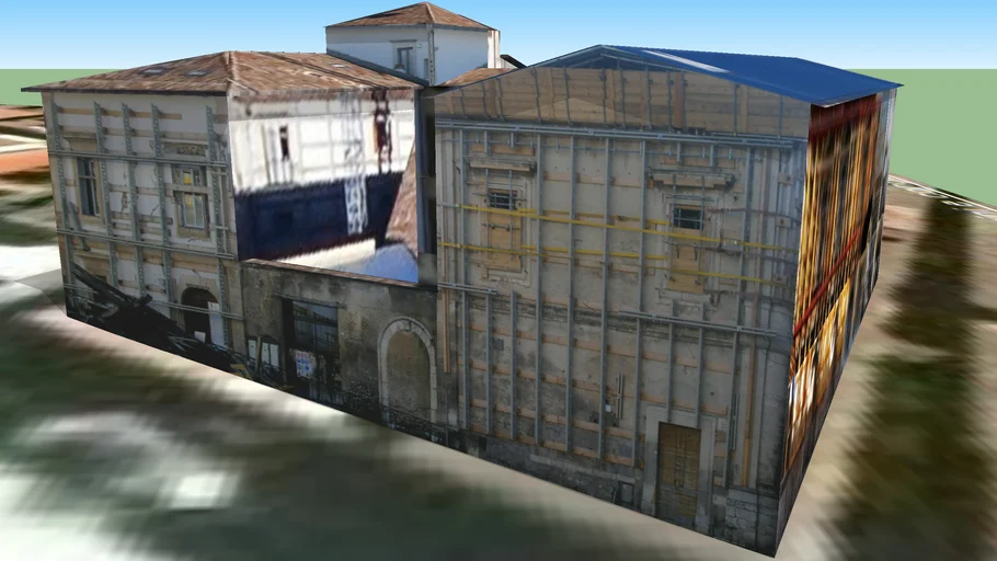 Edifici in Piazza S. Pietro di Coppito, L'Aquila | 3D Warehouse