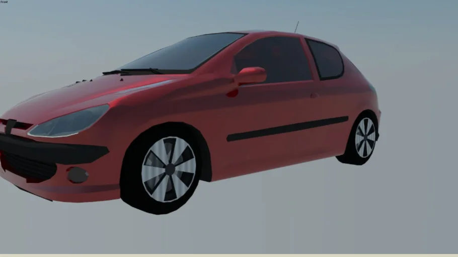 Peugeot+206++conf.+V-Ray | 3D Warehouse
