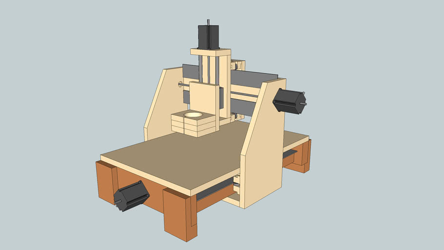11 x 14 CNC Router Machine | 3D Warehouse