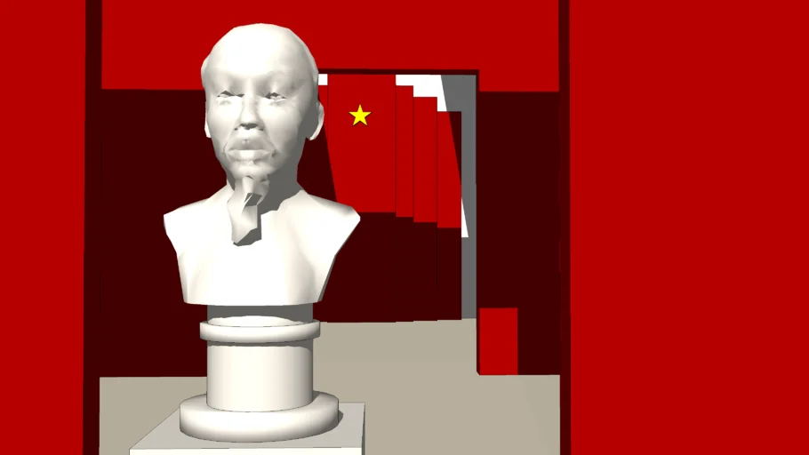Uncle Ho Chi Minh ... Tượng Bác Hồ | 3D Warehouse