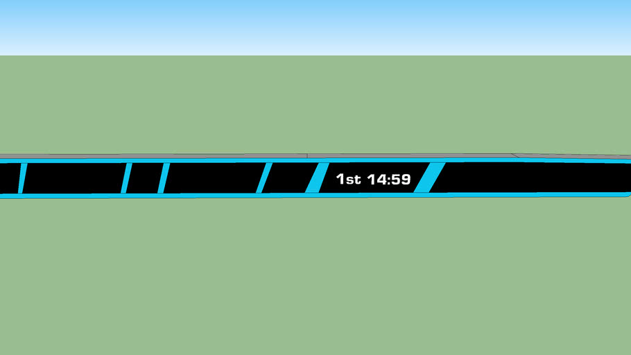 NCAA on CBS Scoreboard | 3D Warehouse