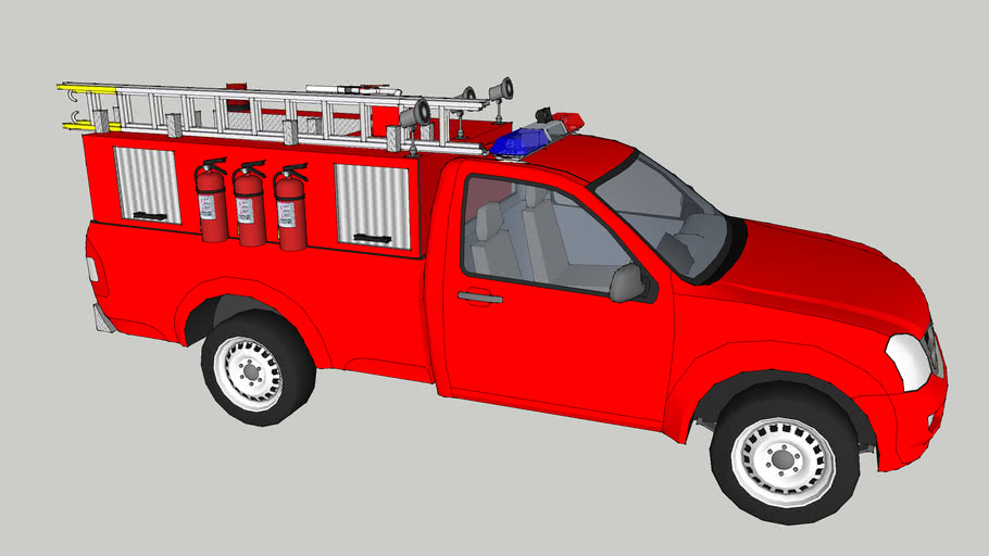 PICK UP FIRE TRUCK | 3D Warehouse