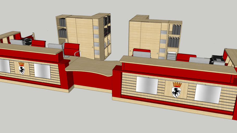 Front desk | 3D Warehouse