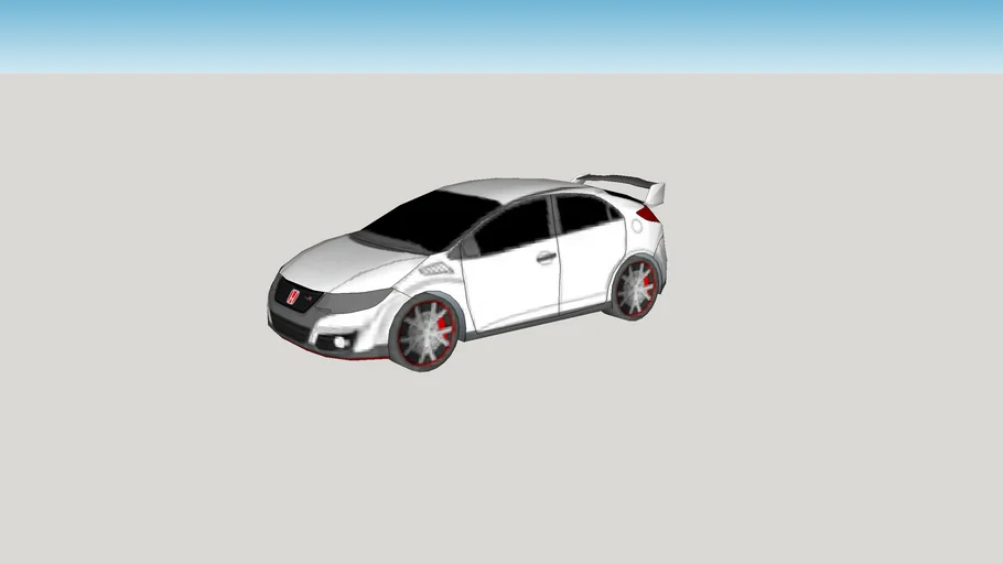 2016 Honda Civic Type-R FK2 | 3D Warehouse