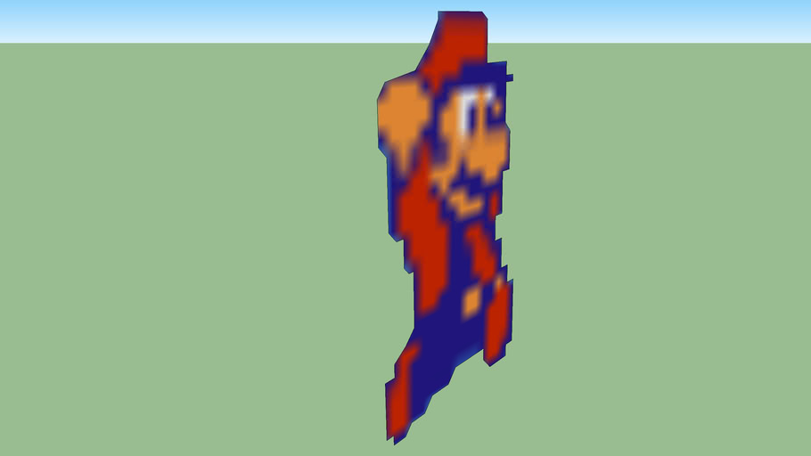 smb2 mario | 3D Warehouse