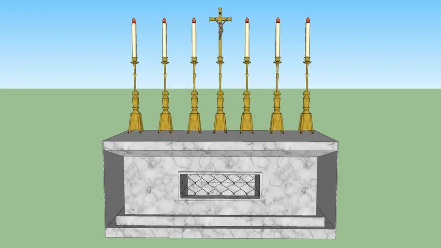 Roman Catholic Altar | 3D Warehouse