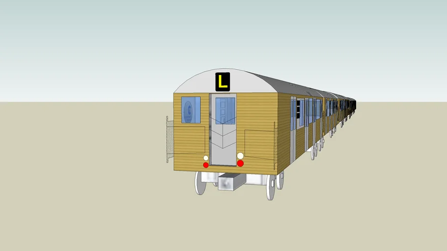MTA New York City Subway R32 Train | 3D Warehouse