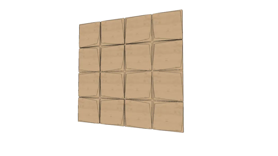 panel- drewno 6x6 | 3D Warehouse