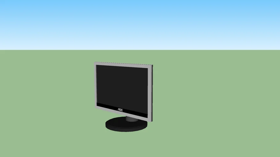 AOC monitor | 3D Warehouse