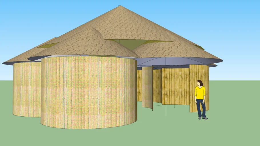 Incremental hut | 3D Warehouse