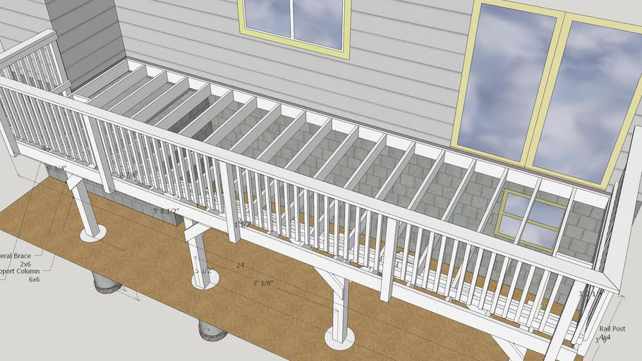Deck Design | 3D Warehouse