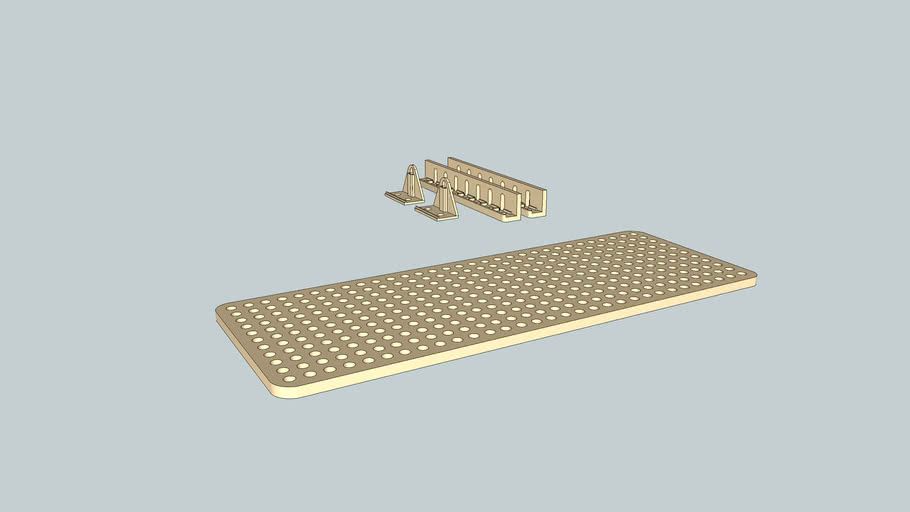 Tamiya Universal Plate Set 70098 | 3D Warehouse