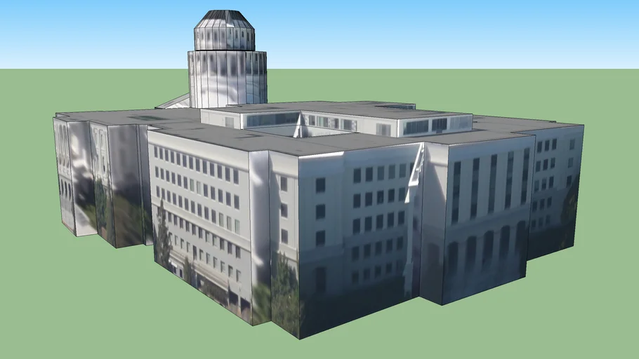 Sacramento Capitol Buidling | 3D Warehouse