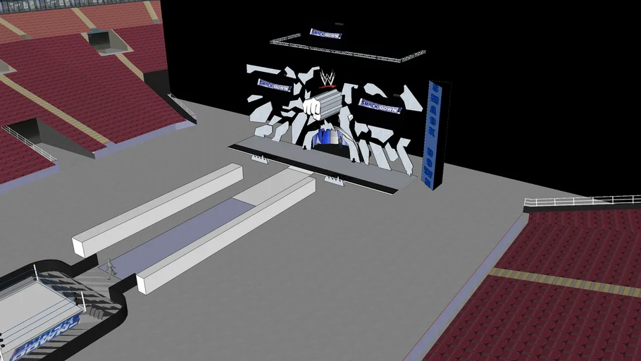 WWE SmackDown! Old School 2012 | 3D Warehouse