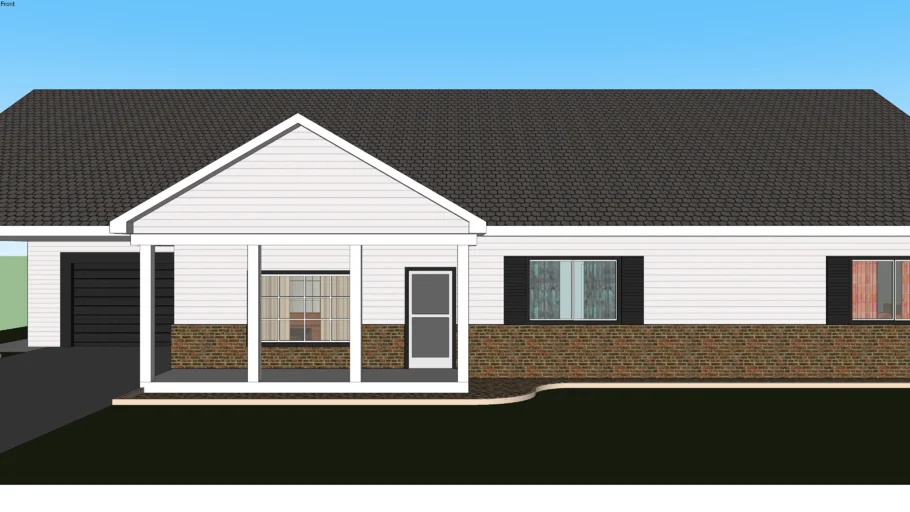 Ranch Style Home Fully Furnished | 3D Warehouse