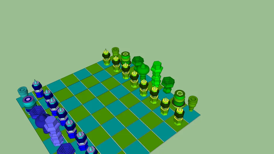 chess set | 3D Warehouse