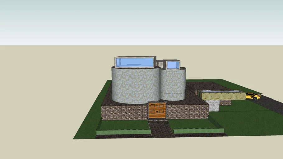 Futuristic House | 3D Warehouse