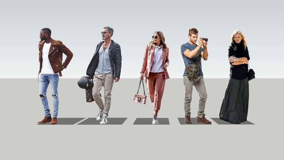 2D People | 3D Warehouse