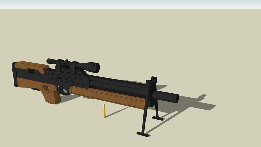 Walther WA2000 | 3D Warehouse