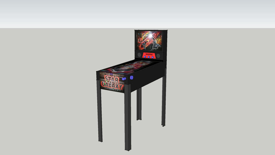 Star Galaxy pinball arcade game | 3D Warehouse