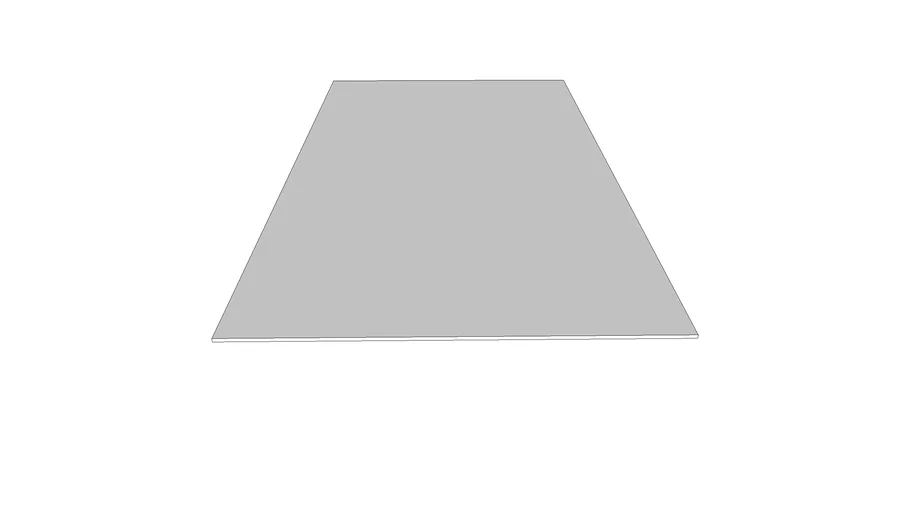 2500x1200x10mm Flat Plate MS | 3D Warehouse