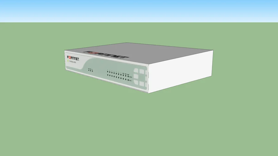 Fortigate 60D | 3D Warehouse