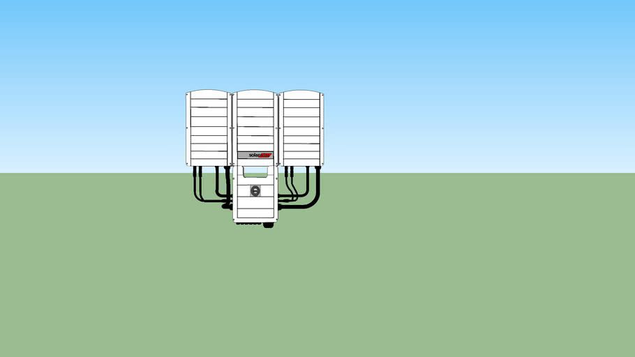 SolarEdge Inverter 82.8Kw | 3D Warehouse