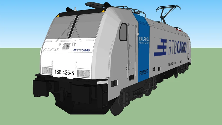 Bombardier Traxx RTB Cargo | 3D Warehouse