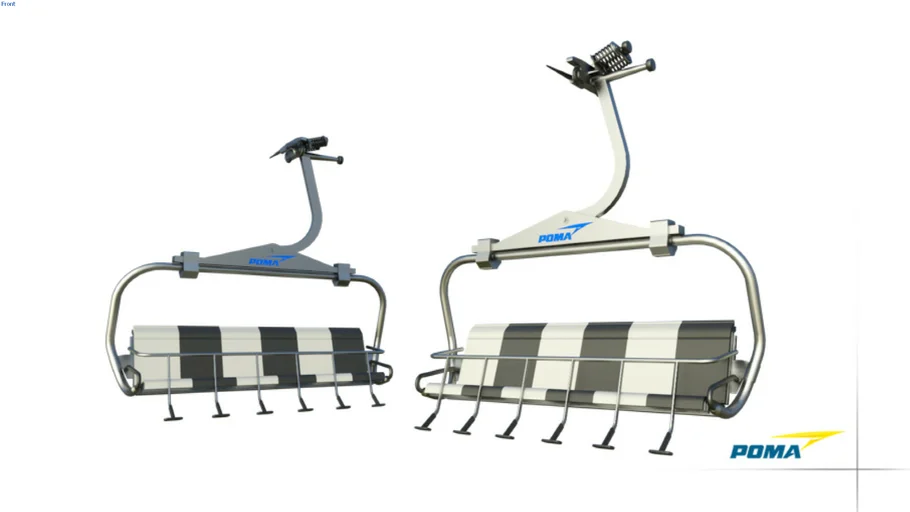 POMA_Monocable_ 6seater chair_OCR6 | 3D Warehouse