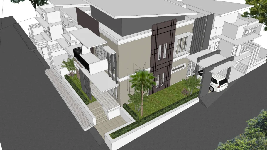 Modern House Type Hook | 3D Warehouse