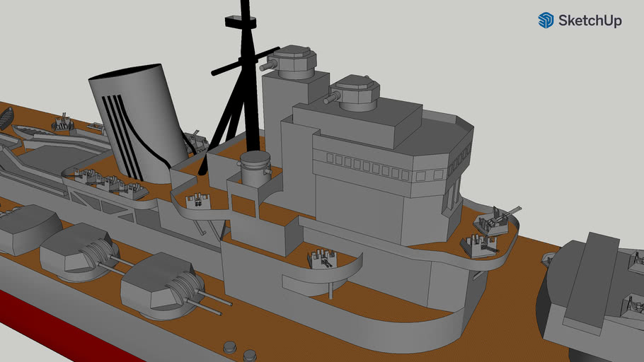 IJN Azuma | 3D Warehouse