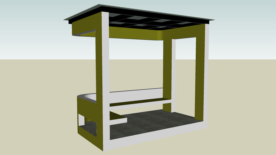 eco waiting shed | 3D Warehouse