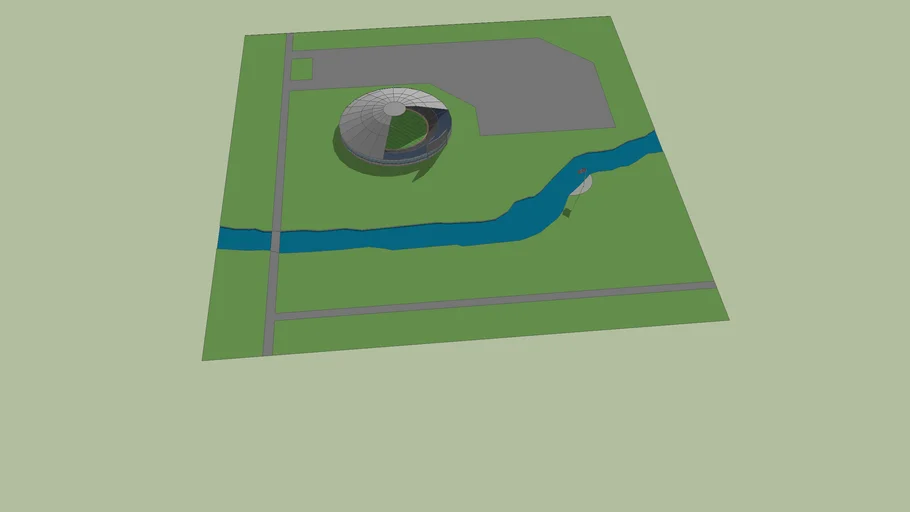 Riverside Stadium | 3D Warehouse