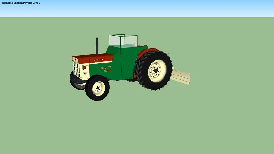 International 460 with heat houser and blade | 3D Warehouse