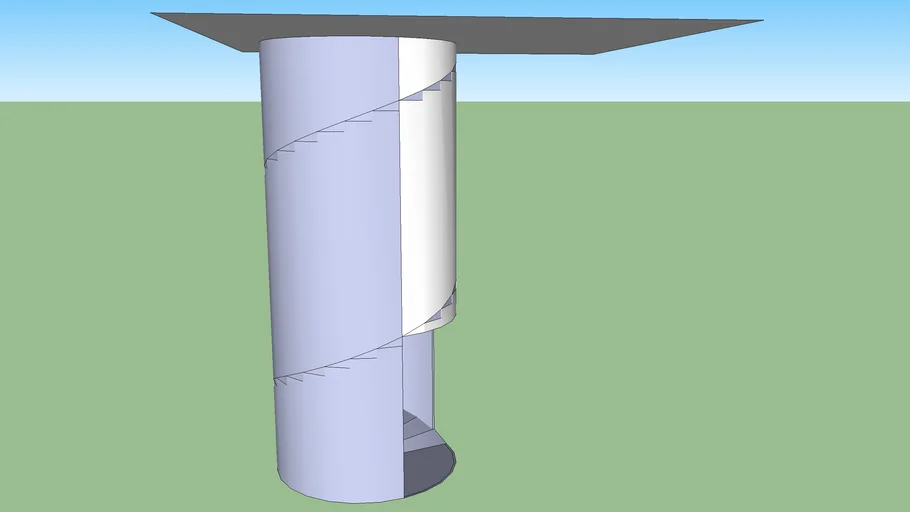Spiral Ramp | 3D Warehouse