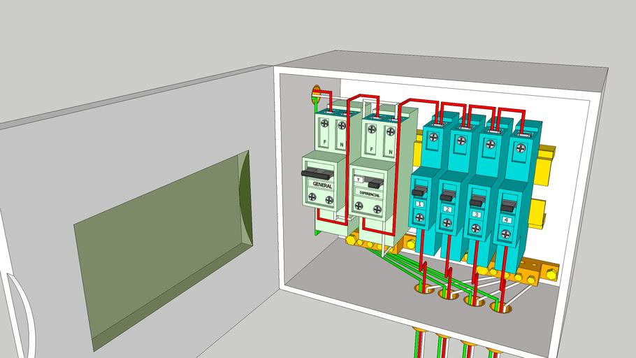 Tablero Electrico | 3D Warehouse